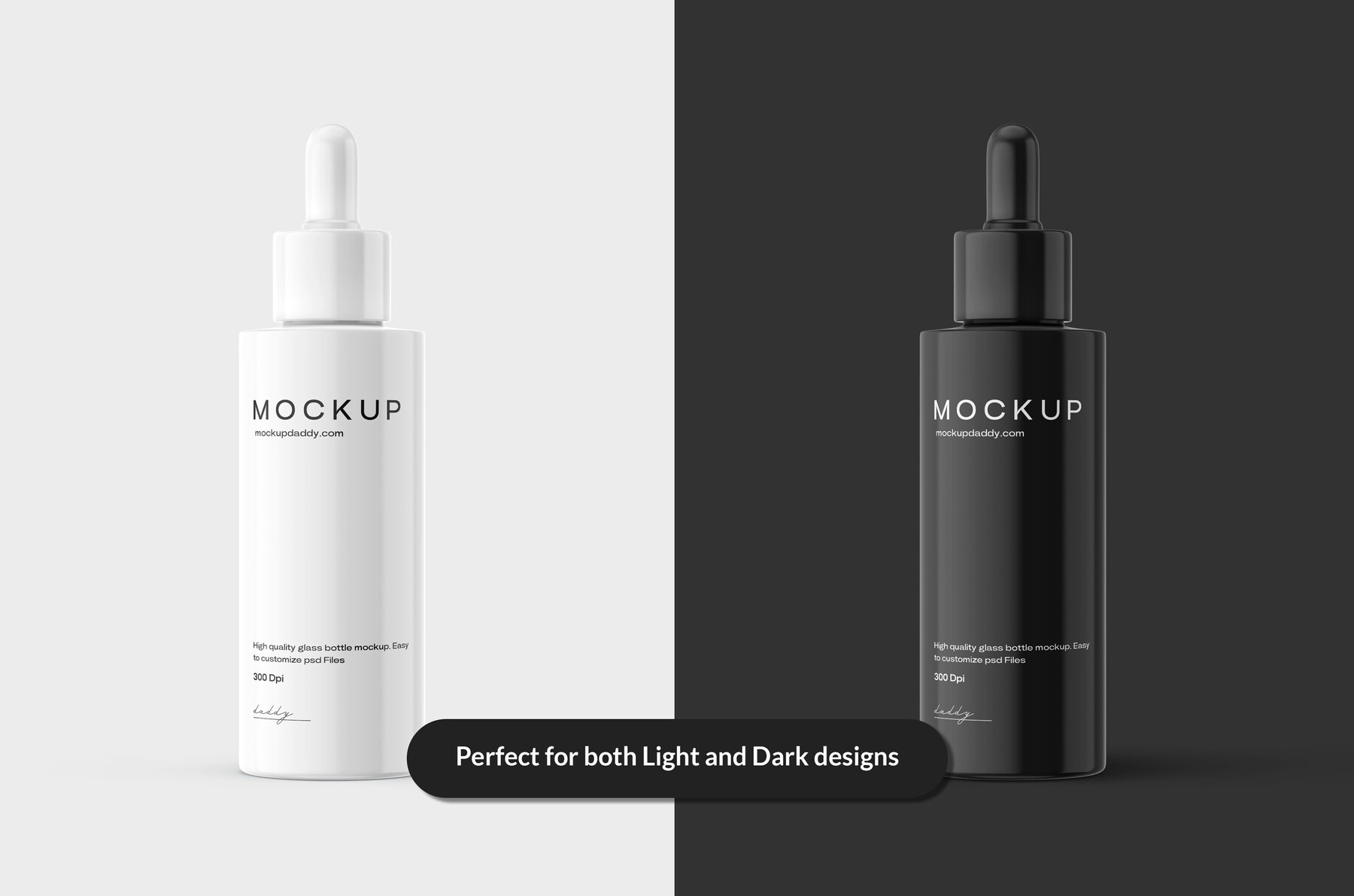 ArtStation - Long Dropper Bottle Mockup | Artworks