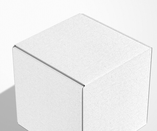 ArtStation - Small Square Mailer Box Mockup | Artworks