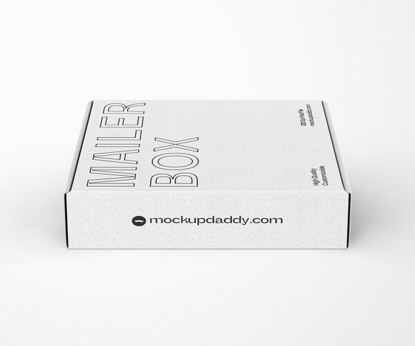 ArtStation - Square Mailer Box Mockup | Artworks