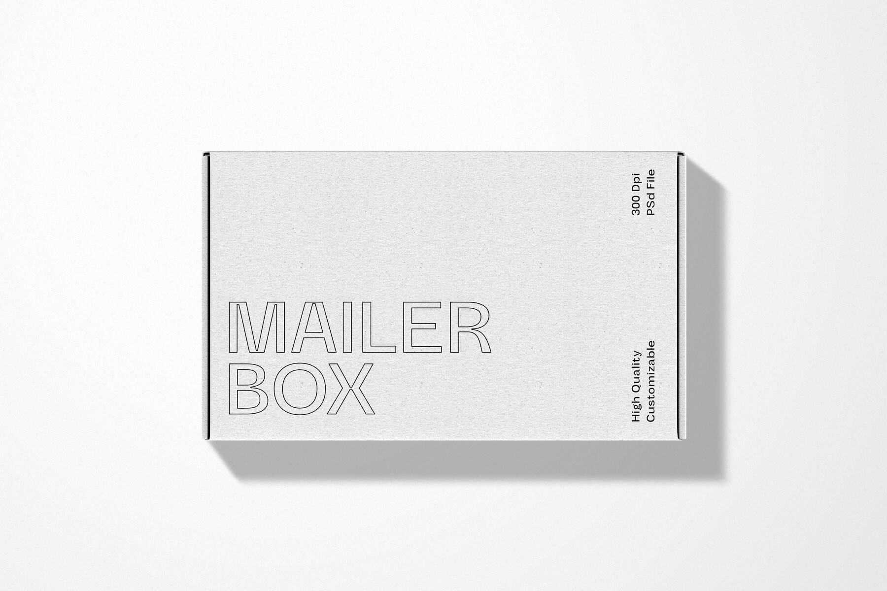 ArtStation - Rectangular Mailer Box Mockup | Artworks
