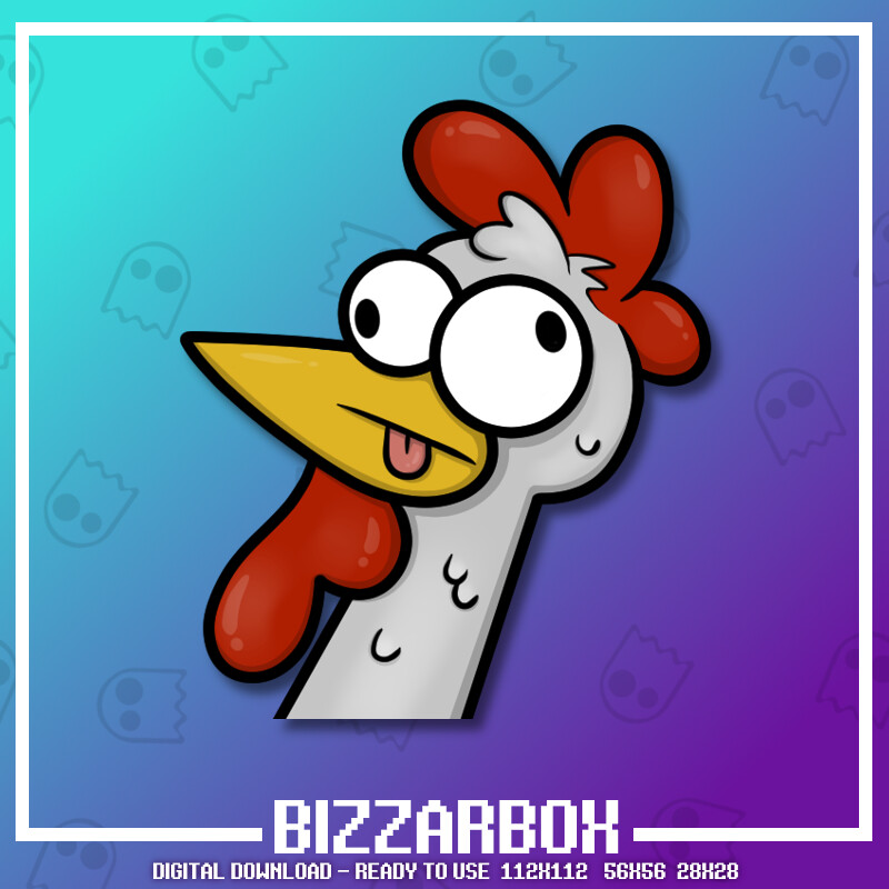 ArtStation - Twitch Emote: Durp Chicken | Artworks