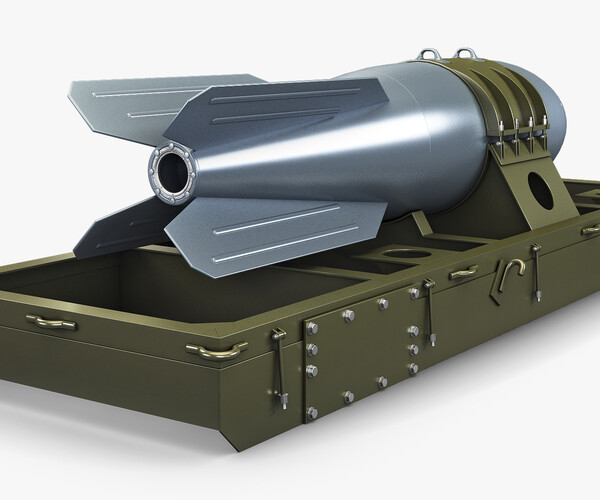 ArtStation - Nuclear Aerial Bomb v 1 | Resources