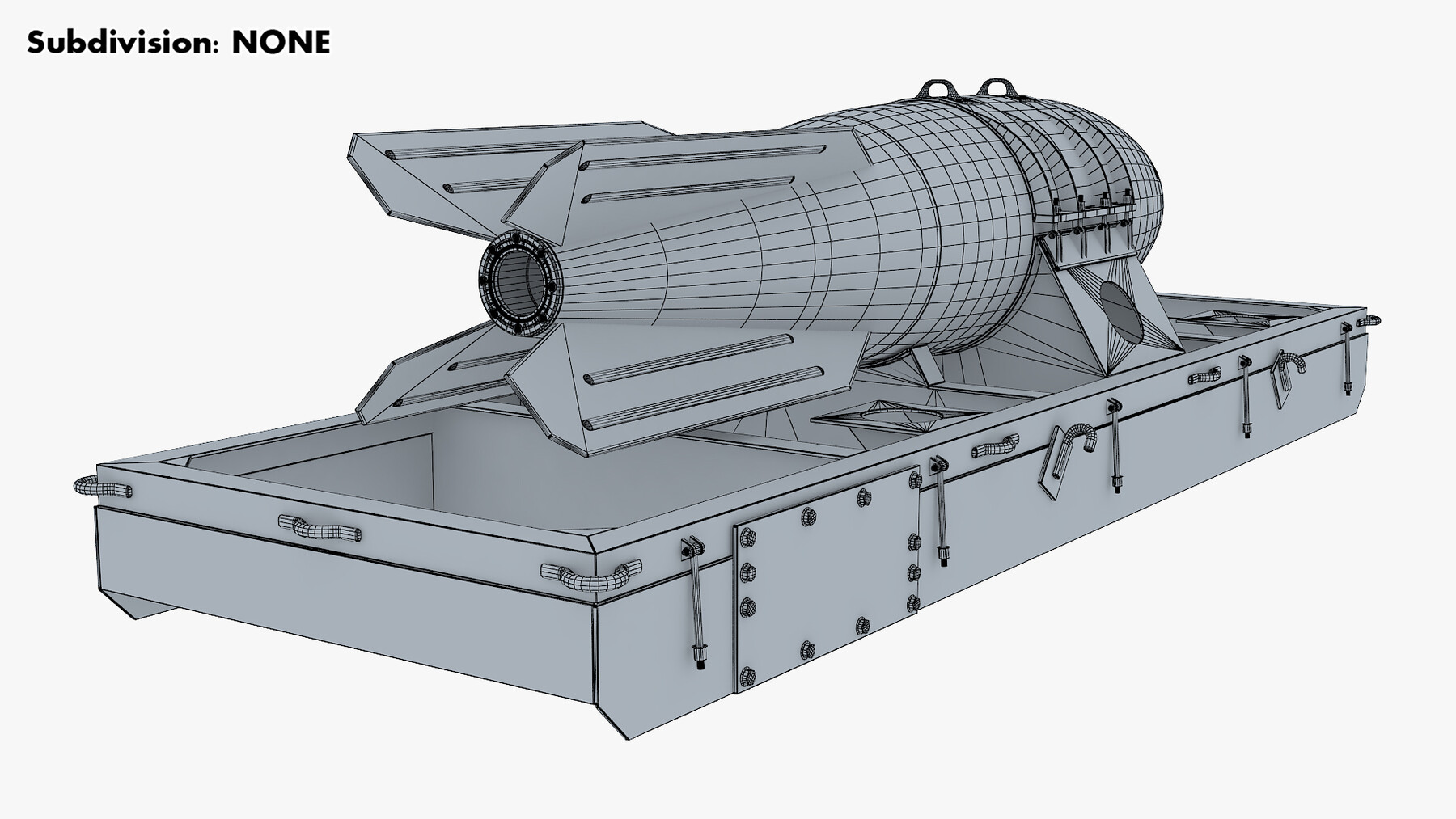 ArtStation - Nuclear Aerial Bomb v 1 | Resources