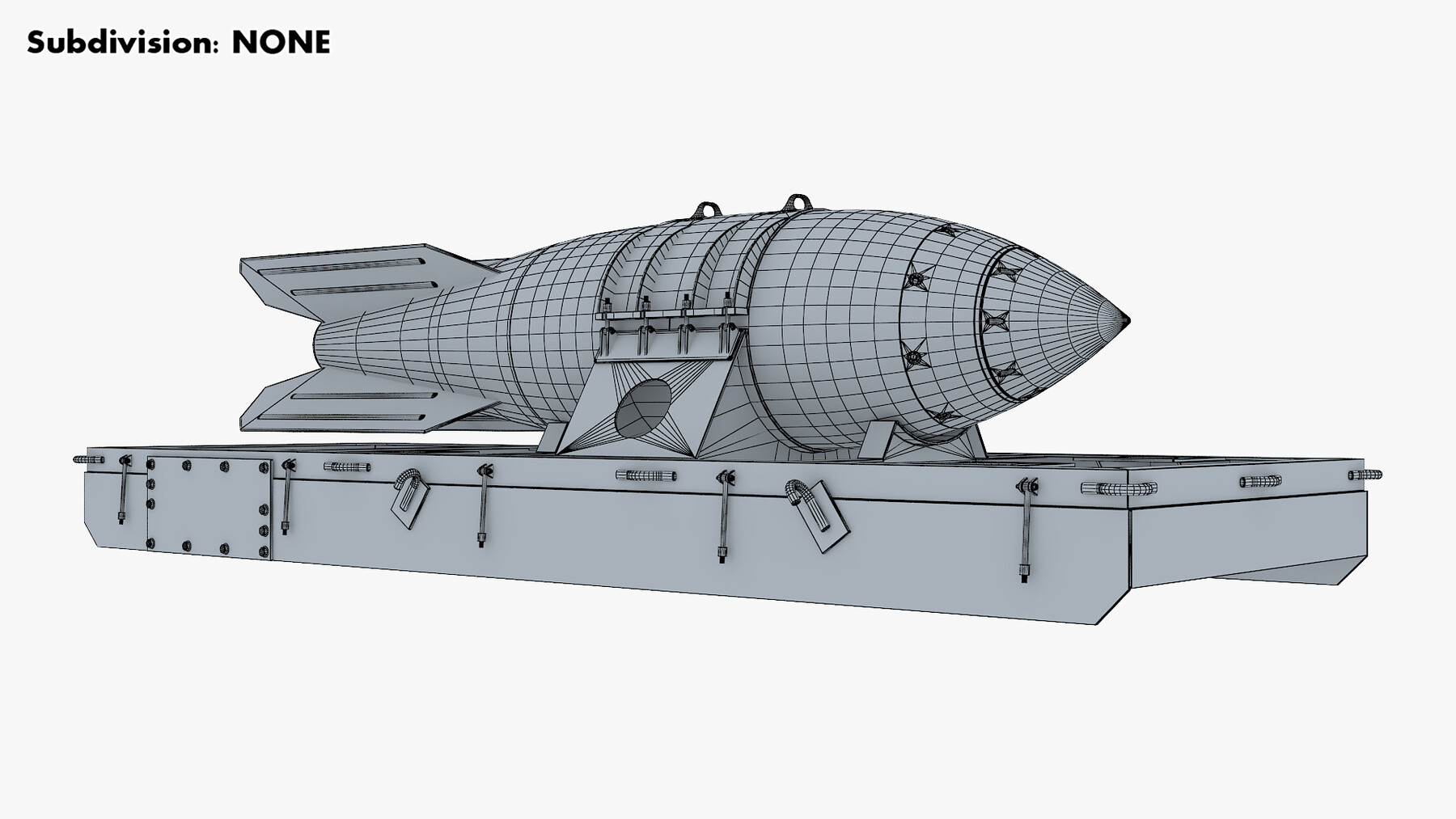 ArtStation - Nuclear Aerial Bomb v 1 | Resources