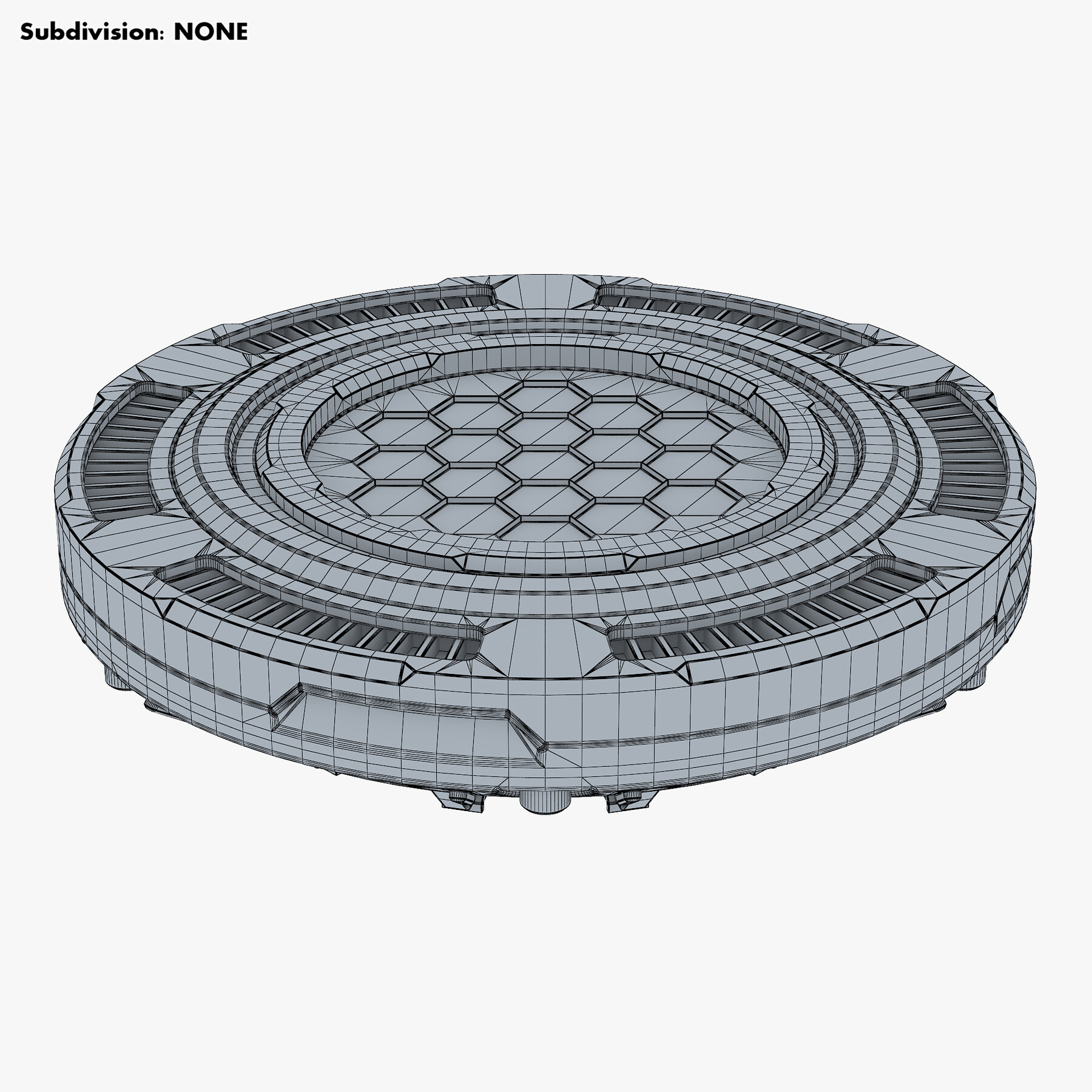 ArtStation - Land Mine Sci Fi v 1 | Resources