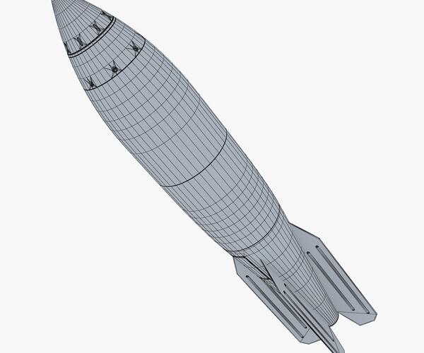 ArtStation - Generic Rocket v 1 | Resources