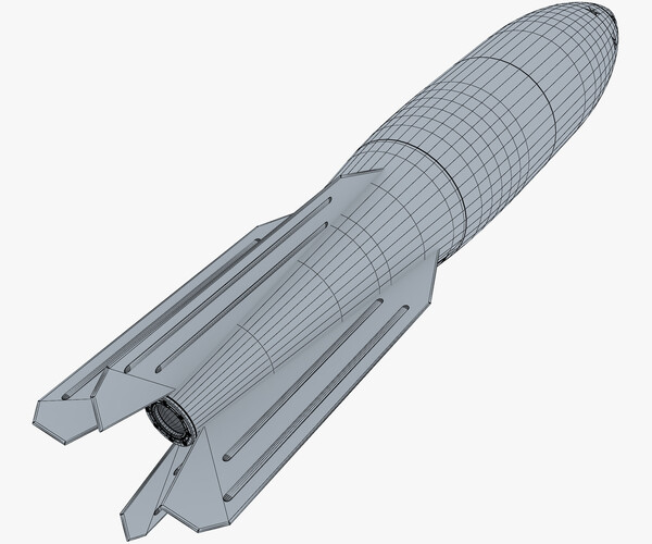 ArtStation - Generic Rocket v 1 | Resources