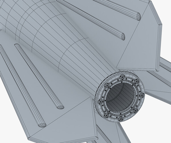 ArtStation - Generic Rocket v 1 | Resources