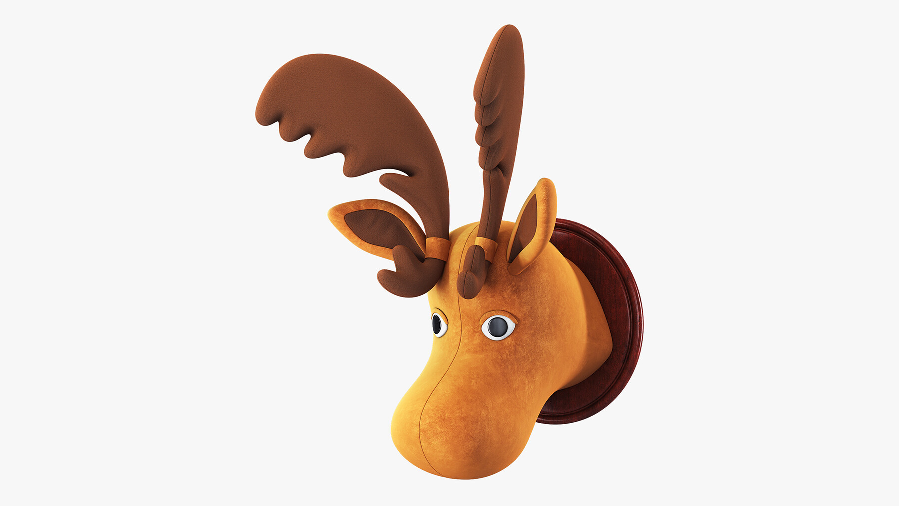 ArtStation - Fabric Moose Head Trophy | Resources