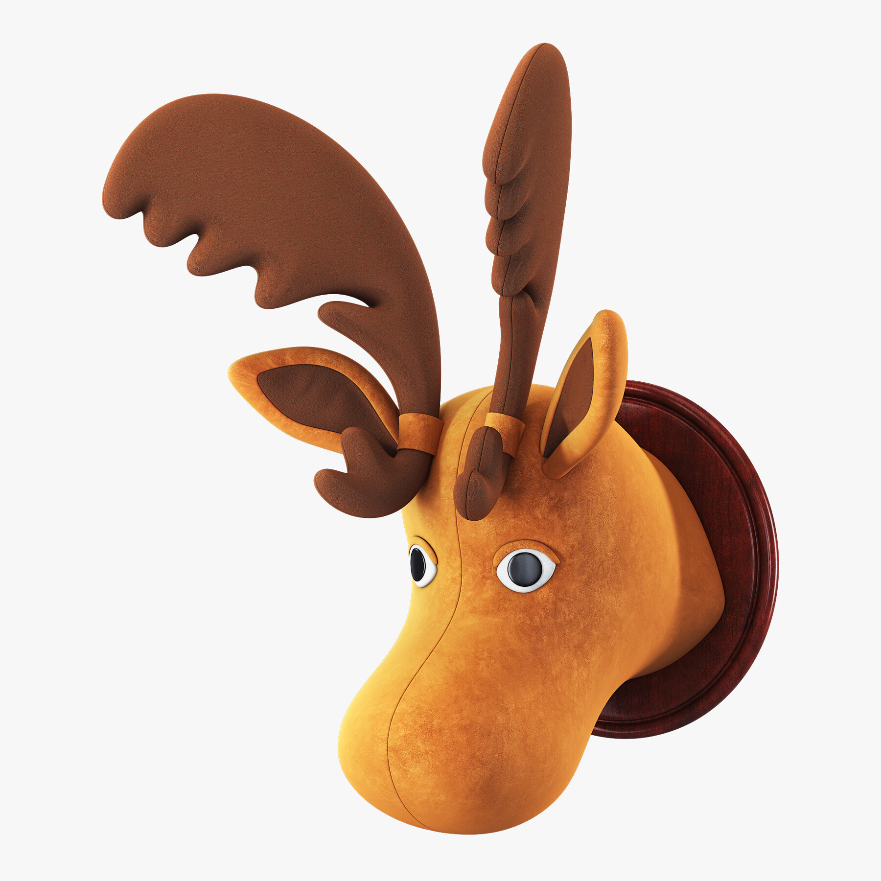 ArtStation - Fabric Moose Head Trophy | Resources