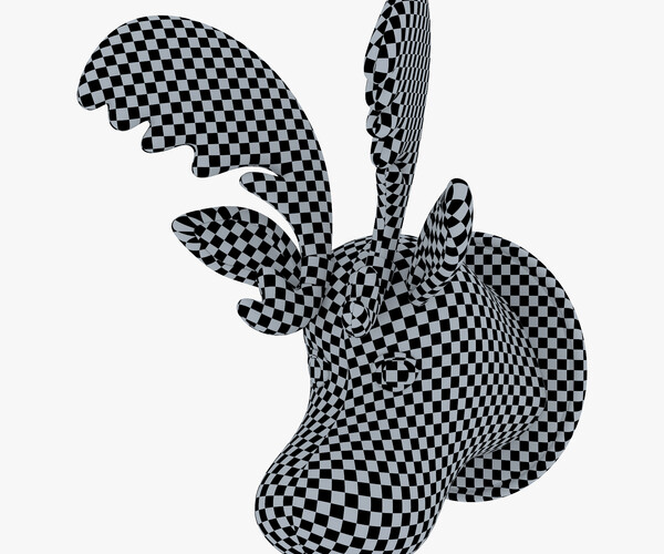 ArtStation - Fabric Moose Head Trophy | Resources