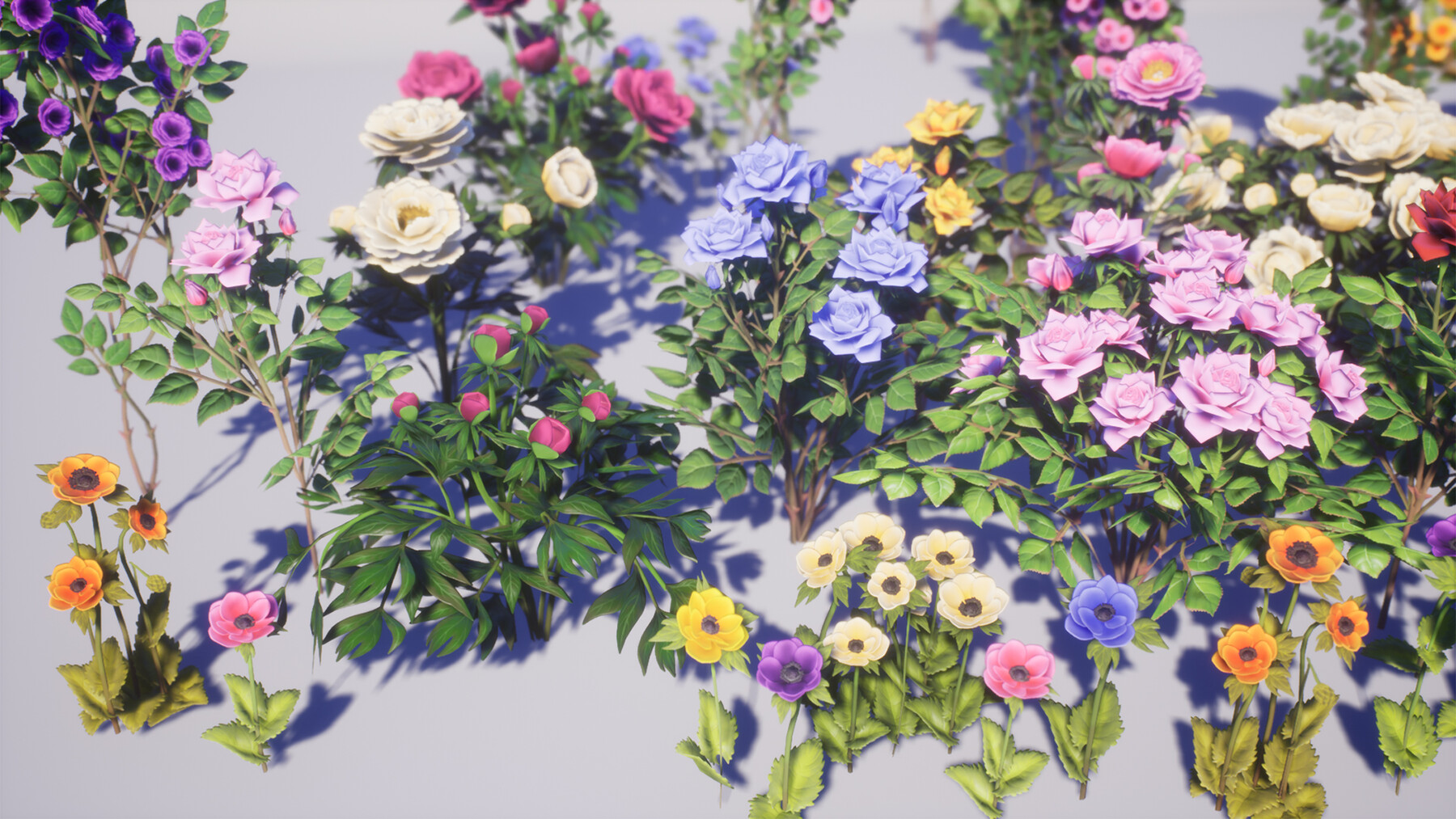 ArtStation - Flowers Pack | Game Assets