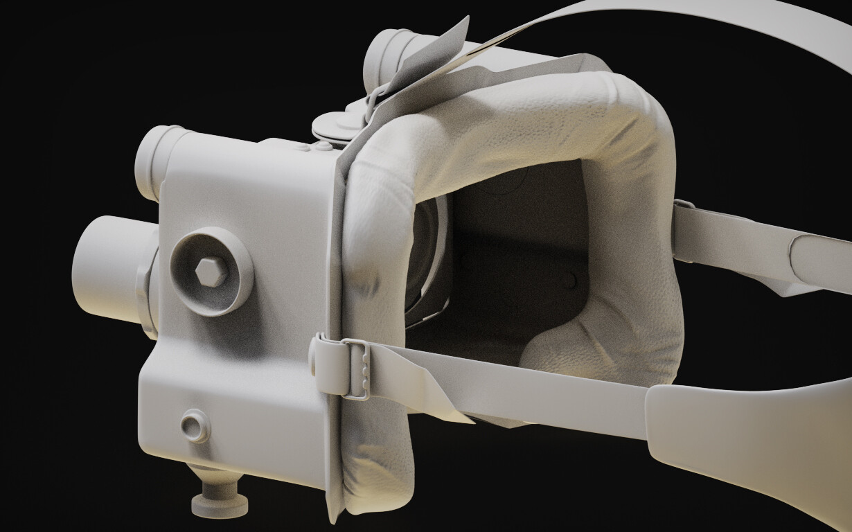 ArtStation - AN/PVS-5A Night Vision Goggle | High-Poly 3D Model | Resources