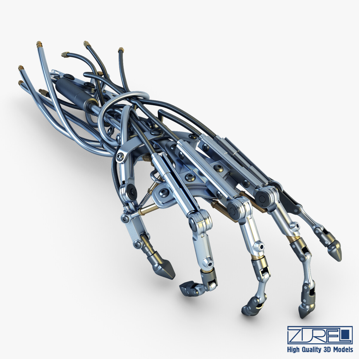 ArtStation - Robotic hand v 2 | Resources