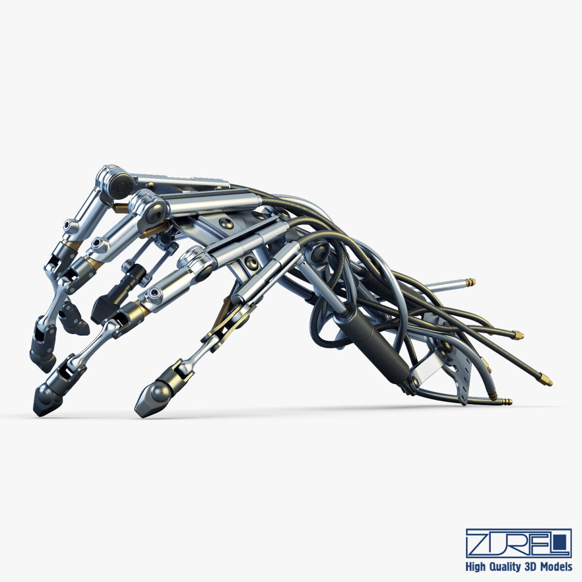 ArtStation - Robotic hand v 2 | Resources