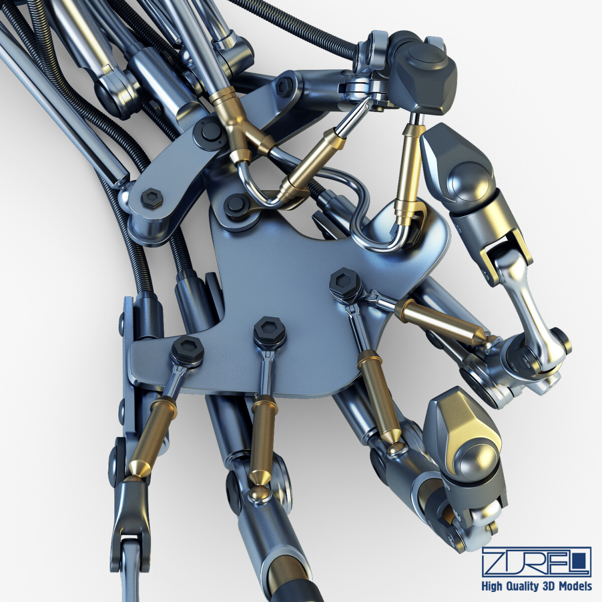 ArtStation - Robotic hand v 2 | Resources