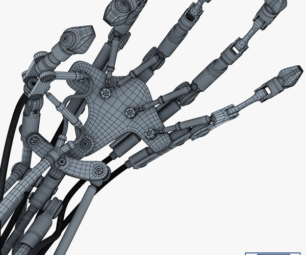 ArtStation - Robotic hand v 2 | Resources