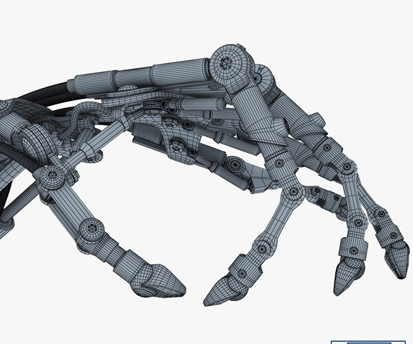 ArtStation - Robotic hand v 2 | Resources