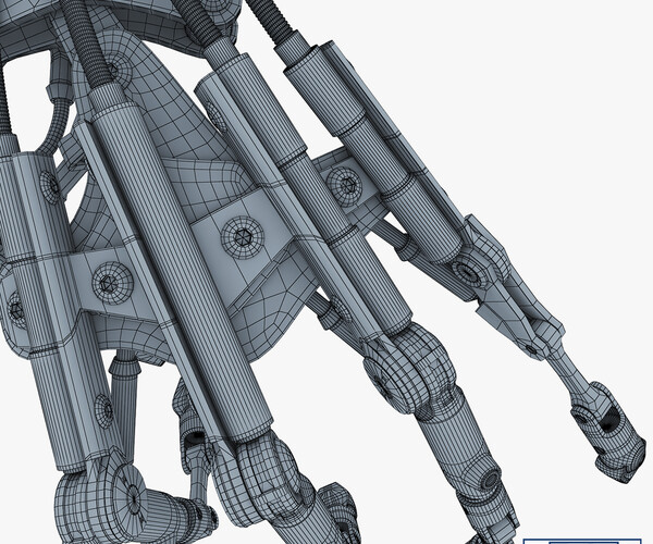 ArtStation - Robotic hand v 2 | Resources