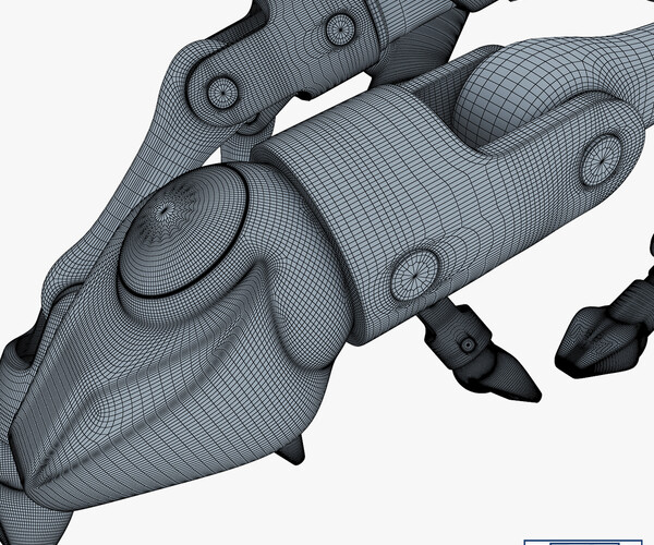 ArtStation - Robotic hand v 2 | Resources