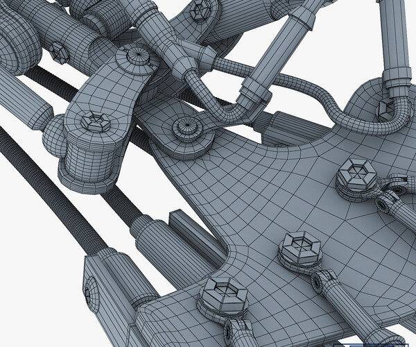 ArtStation - Robotic hand v 2 | Resources