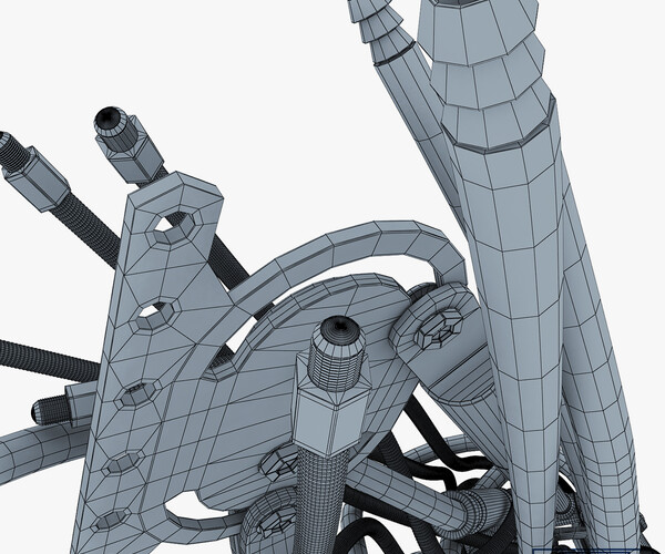 ArtStation - Robotic hand v 2 | Resources