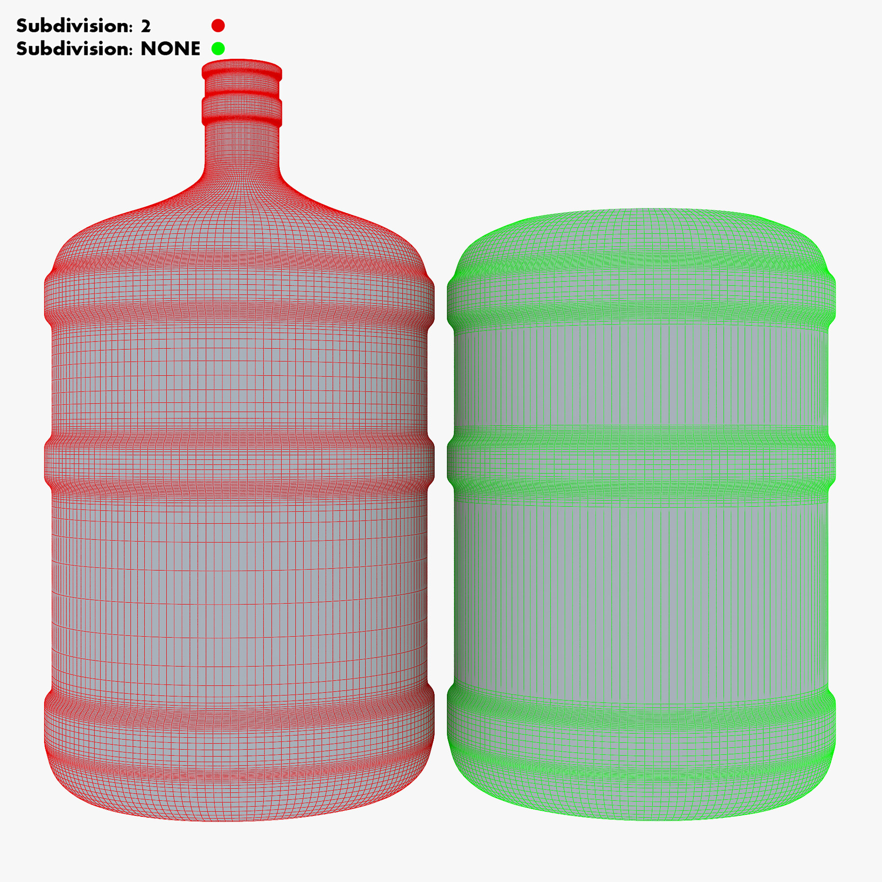 ArtStation - Water Bottle Container v 2 | Resources