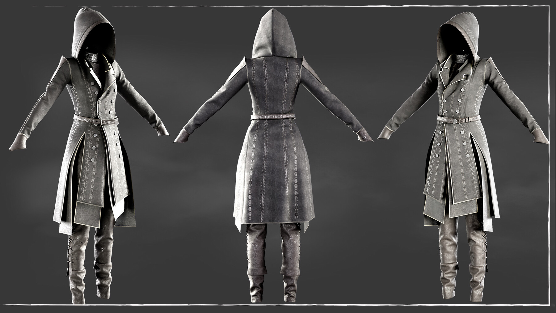 ArtStation - 2 Fantasy Outfits /Marvelous Designer / 4k Textures/Smart ...