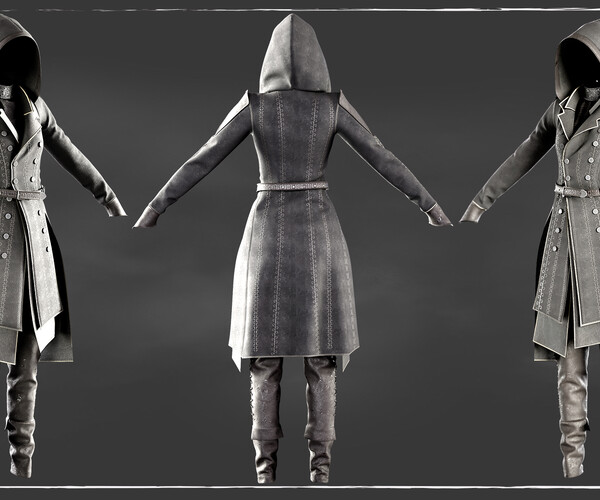 ArtStation - 2 Fantasy Outfits /Marvelous Designer / 4k Textures/Smart ...