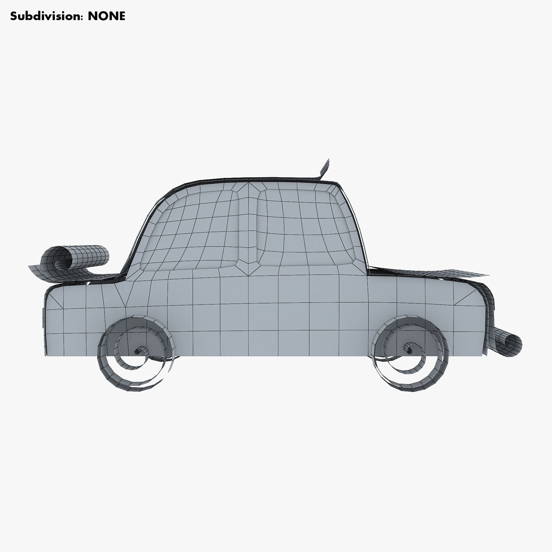 ArtStation - Car Sedan Paper v 1 | Resources
