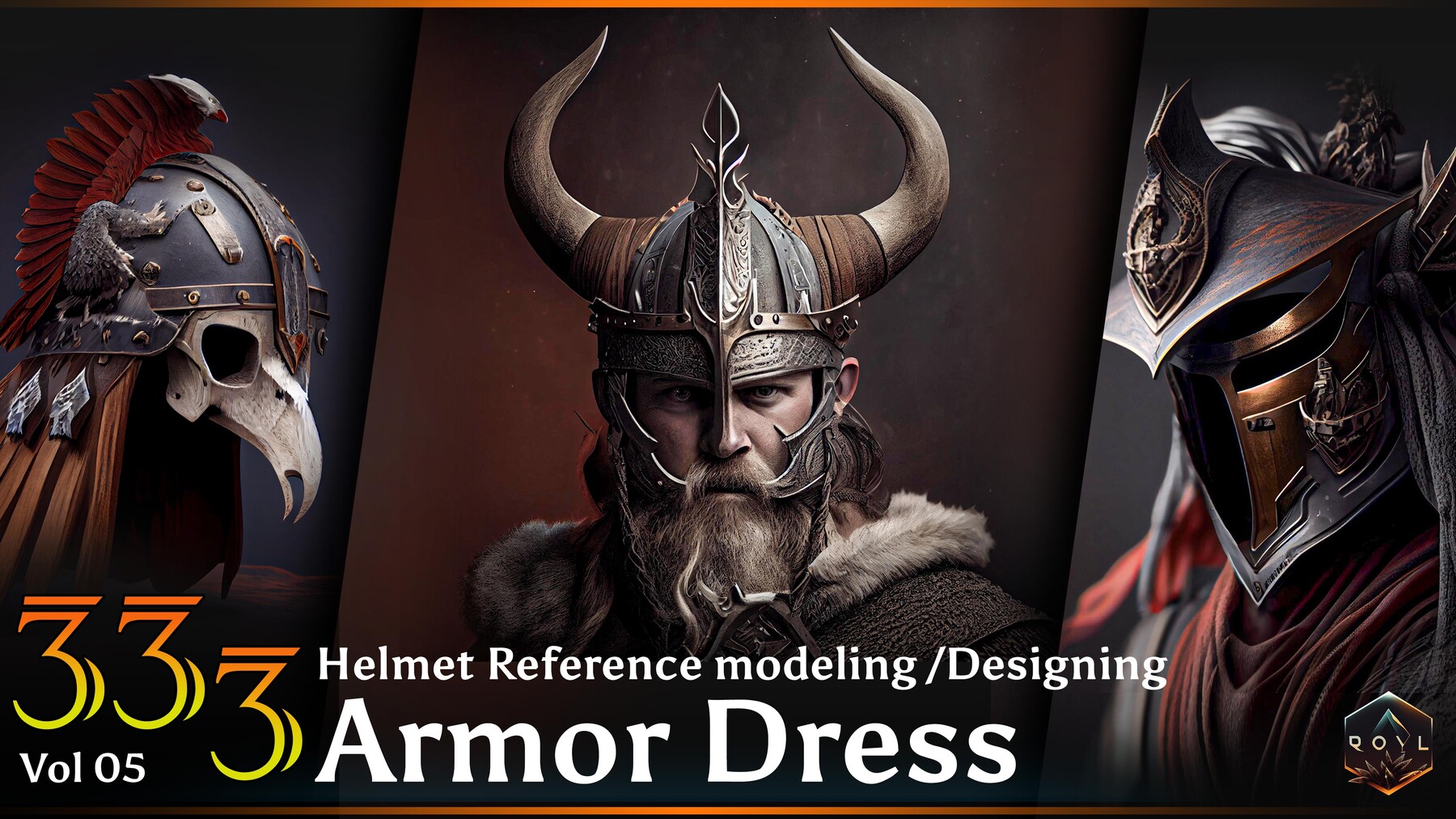 ArtStation - 333 Armor Dress Helmet Reference modeling /Designing Vol ...