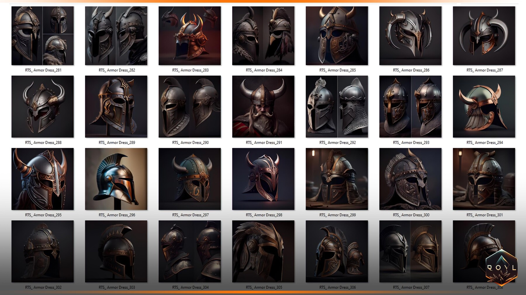 ArtStation - 333 Armor Dress Helmet Reference modeling /Designing Vol ...