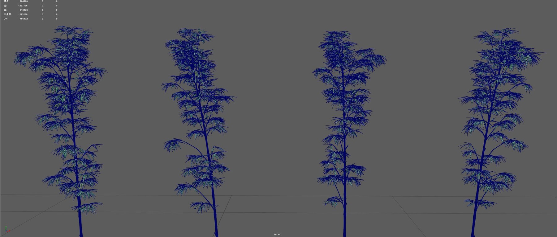 ArtStation - Bamboo forest with wind animation | Resources