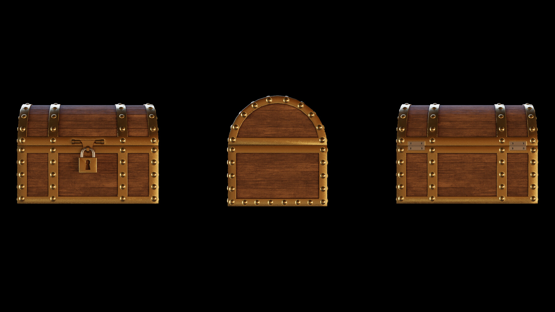 ArtStation - Treasure Chest - Unity Game Ready | Game Assets