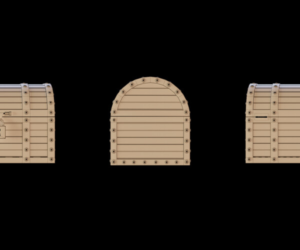 ArtStation - Treasure Chest - Unity Game Ready | Game Assets
