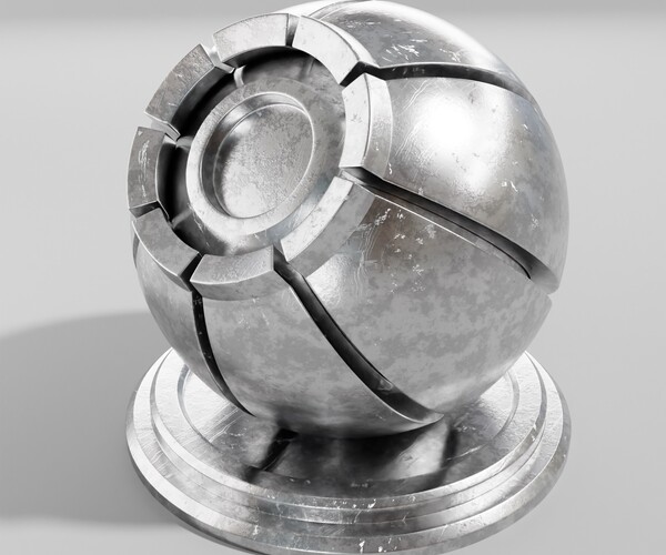 ArtStation - 7 Pro Realtime Metal Shaders Vol.01 in Blender | Resources