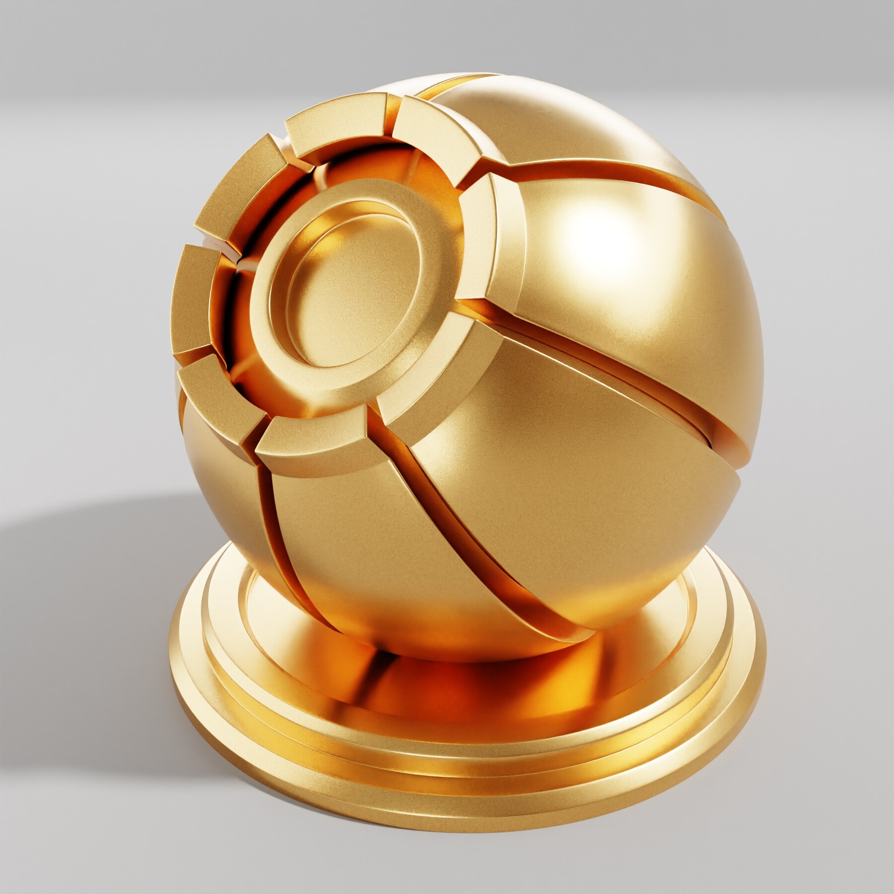 ArtStation - 7 Pro Realtime Metal Shaders Vol.01 in Blender | Resources