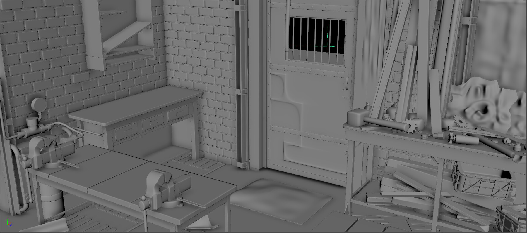 ArtStation - Futuristic Sci-fi Factory With Over 70+ Detailed Objects ...