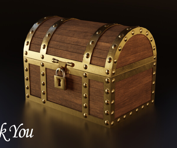 ArtStation - Treasure Chest - Unity Game Ready | Game Assets