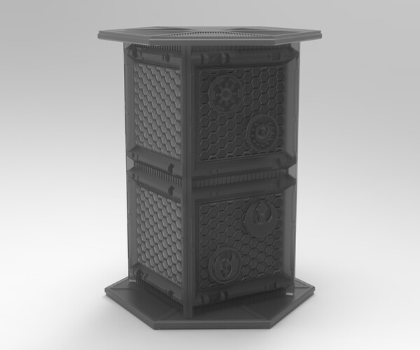 ArtStation - Artifact box with Star Wars Fighter ship as a storage ...