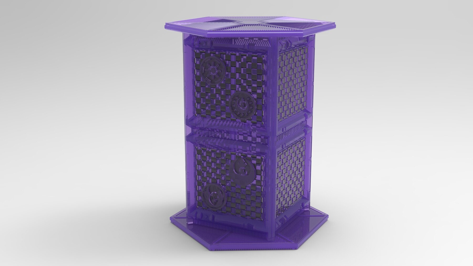 ArtStation - Artifact box with Star Wars Fighter ship as a storage ...