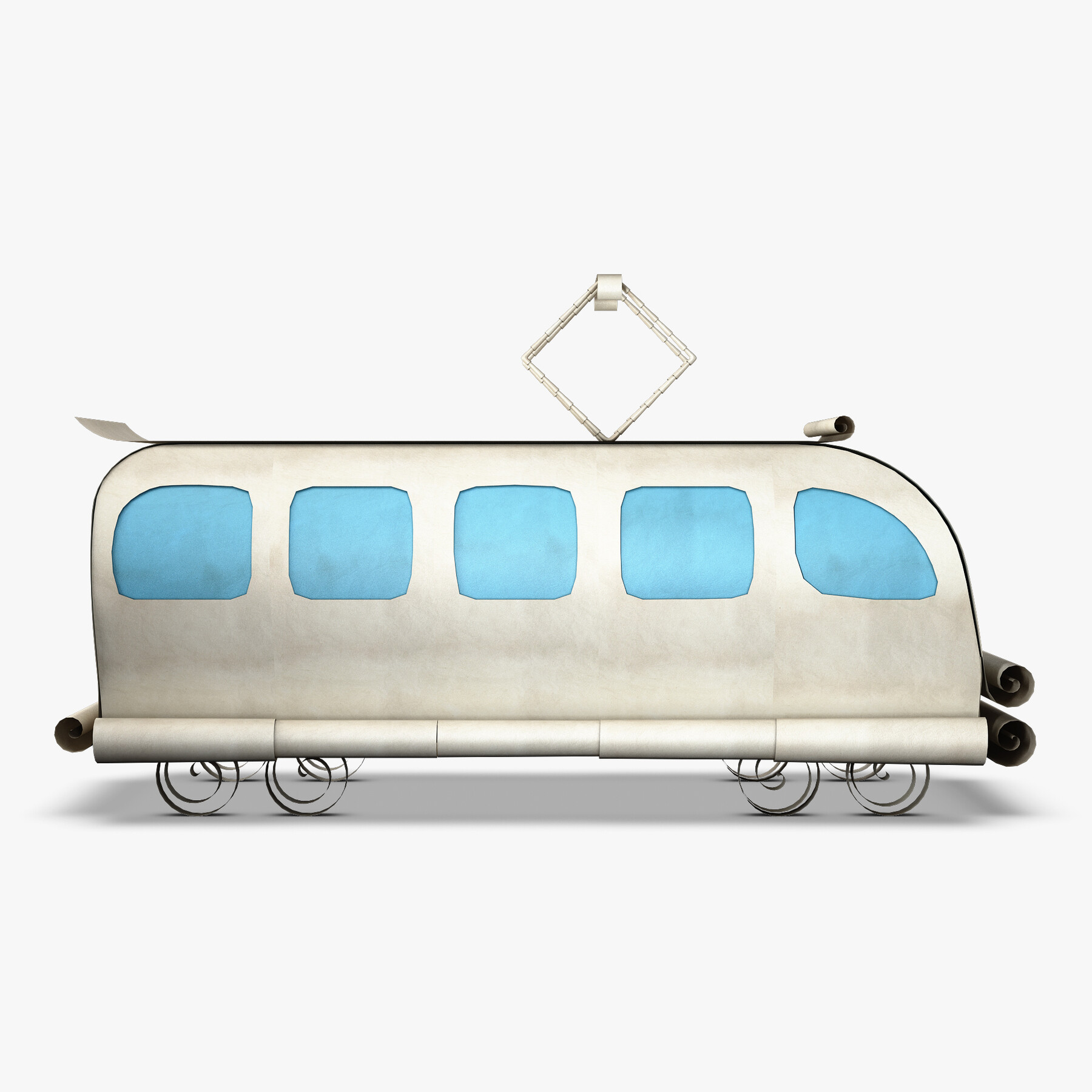 ArtStation - Tram Paper v 1 | Resources