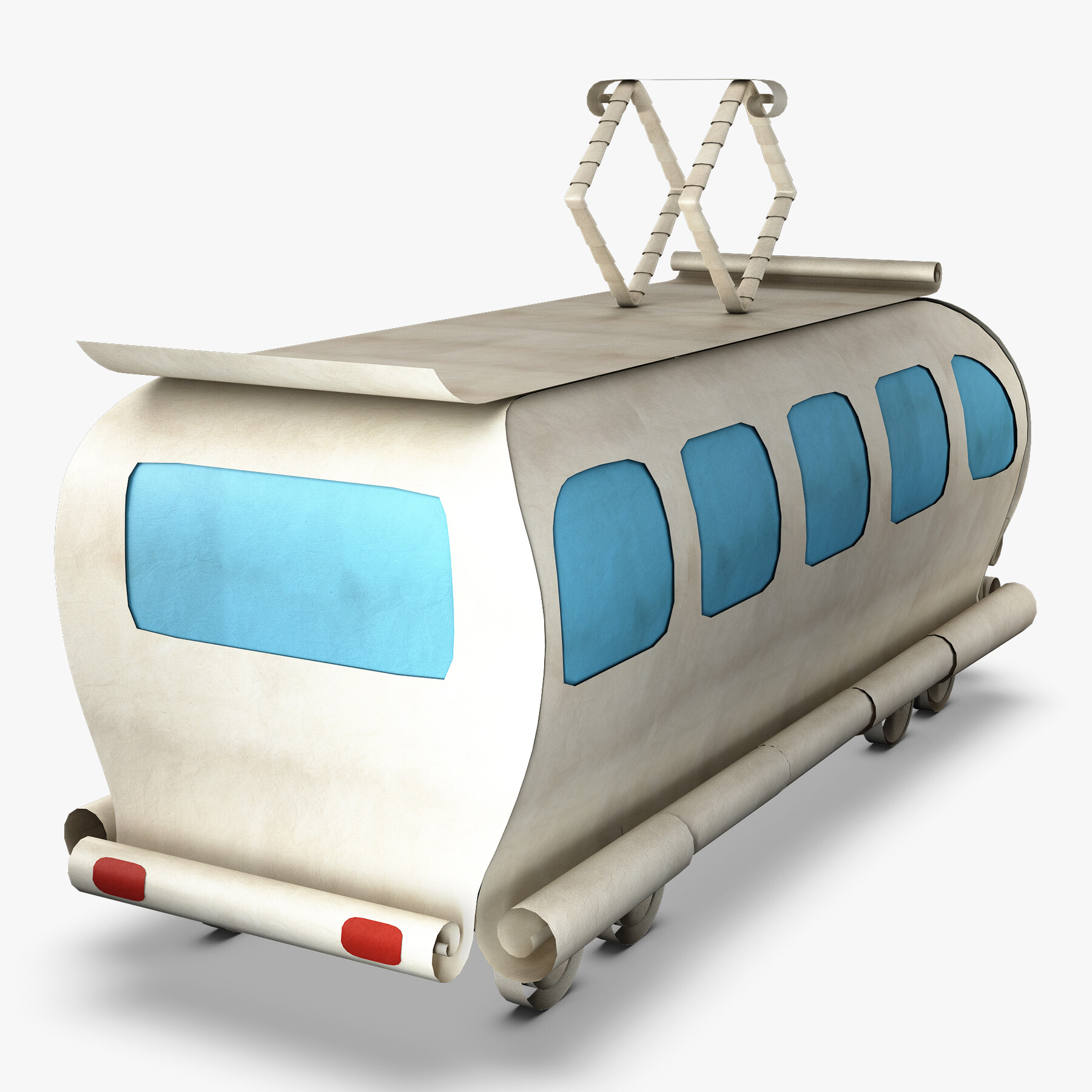 ArtStation - Tram Paper v 1 | Resources