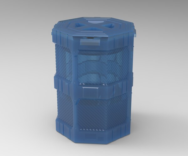 ArtStation - Sci-fi Canister as a storage container | Resources