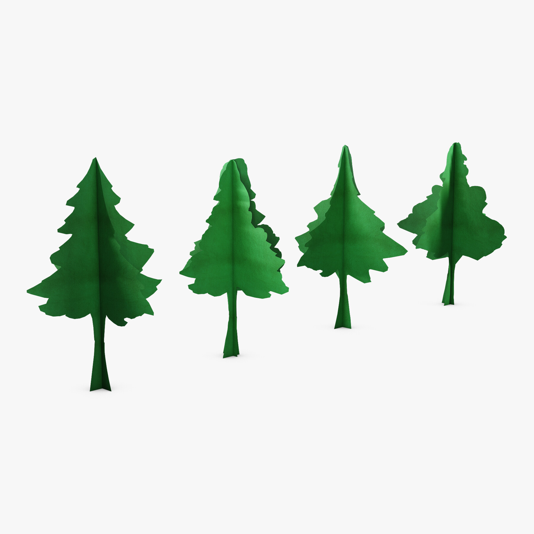 ArtStation - Conifer Tree Paper v 1 | Resources