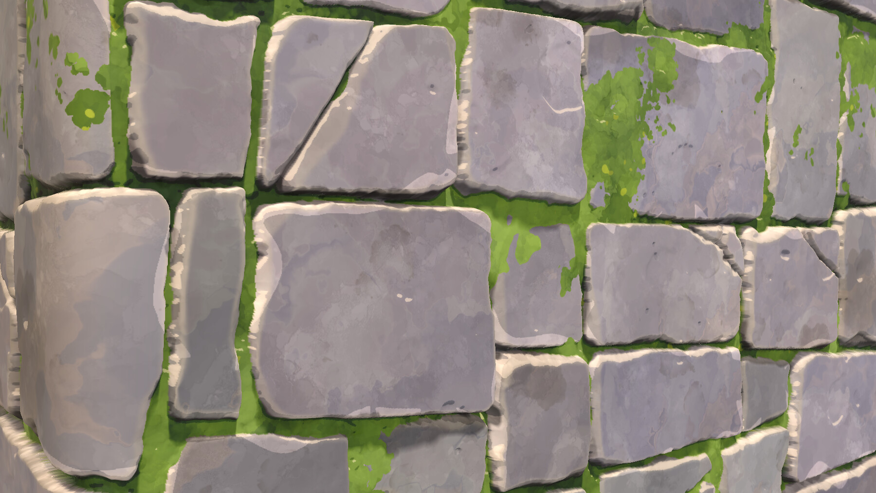 ArtStation - Wall Brick sbs&sbsar files ghibli stylized | Game Assets