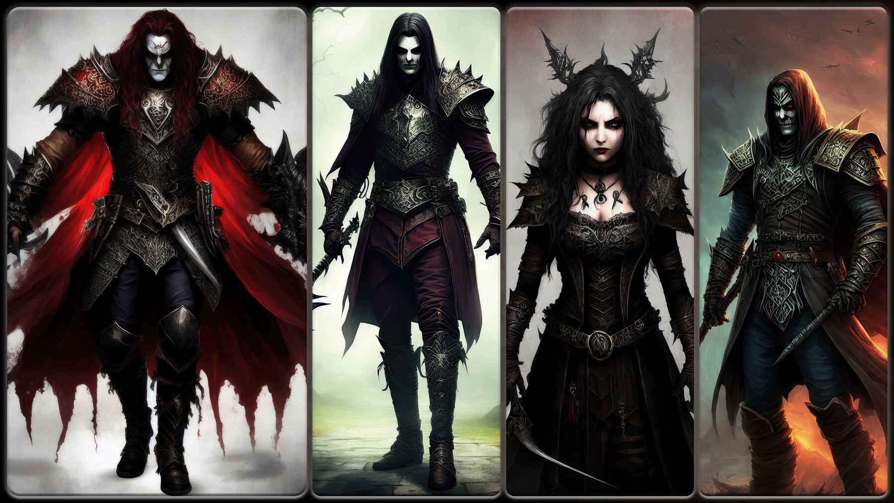 ArtStation - 170 Dark Fantasy Character Reference Pack | 4K | v.2 ...