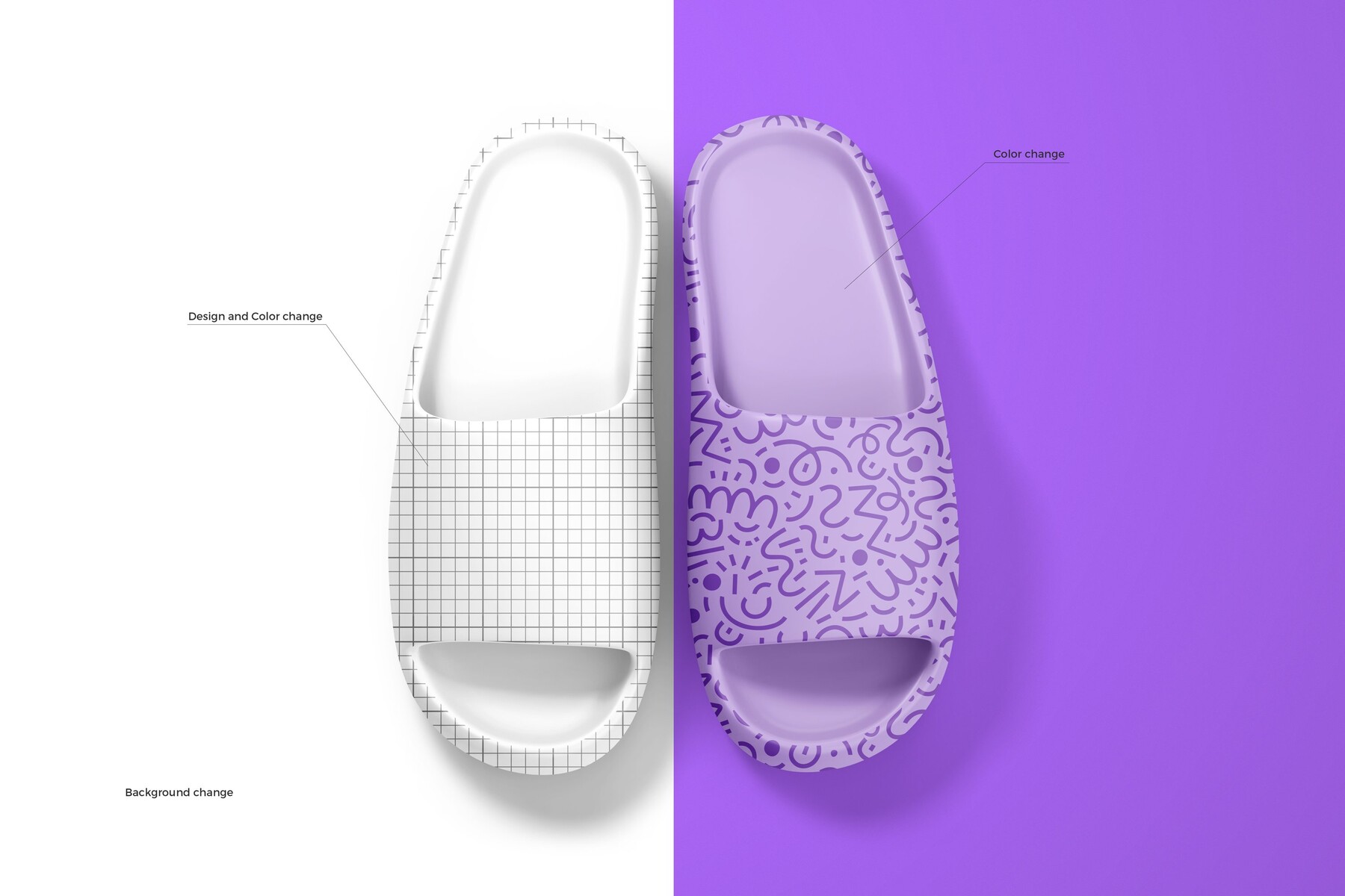 ArtStation - Slide Slippers Mockup | Artworks
