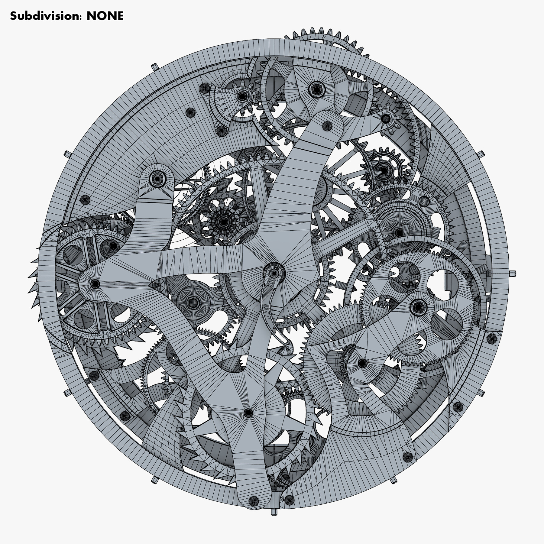 ArtStation - Clock Mechanism With Gears v 2 | Resources