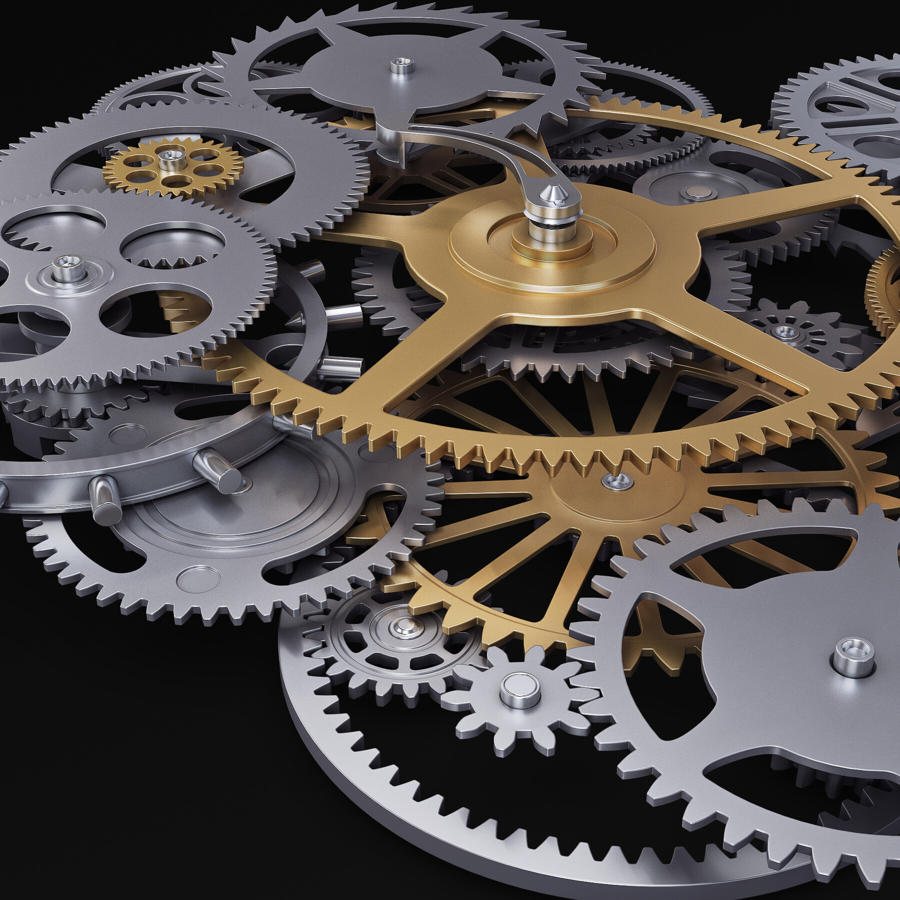 ArtStation - Gear Mechanism v 9 | Resources
